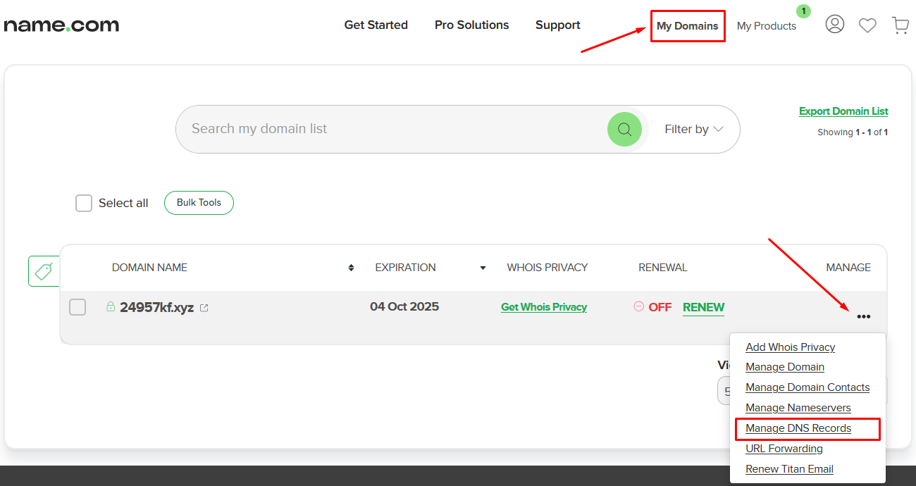 How to Create a Subdomain on your Domain at Name.com | Custom Domain Setup